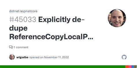 explicitly de dupe referencecopylocalpaths in microsoft aspnetcore app