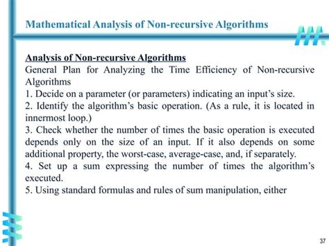 Analysis Framework Asymptotic Notations Ppt