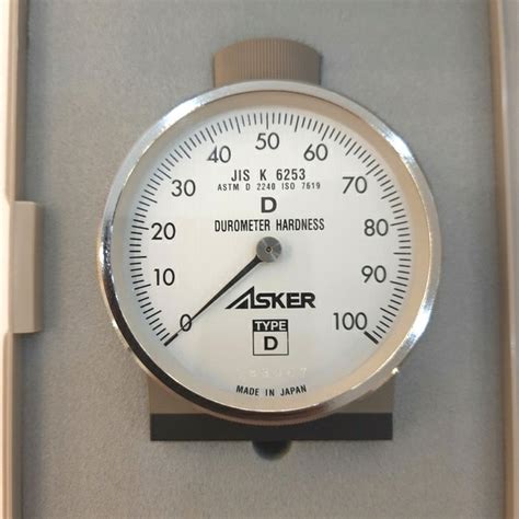 Jual Durometer Hardness Asker Original Type D Alat Pengukur Kekerasan Karet Shopee Indonesia