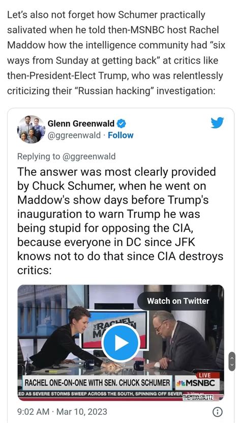 let s also not forget how schumer practically salivated when he told