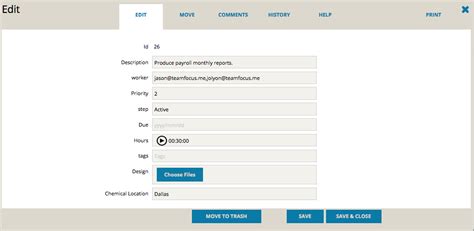 You Can Now Delete Tasks Teamfocus Project Team Management Web Based Task Management