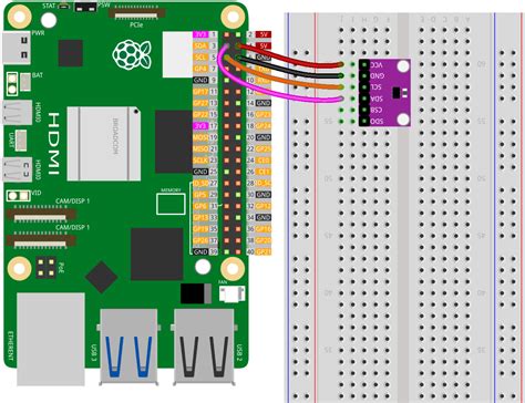 Lesson 20 Temperature Humidity And Pressure Sensor Bmp280 — Sunfounder Universal Maker Sensor