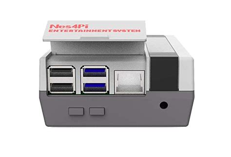 Buy Retro Gaming Nes4pi Case For Raspberry Pi 4 Model B Case With Fan