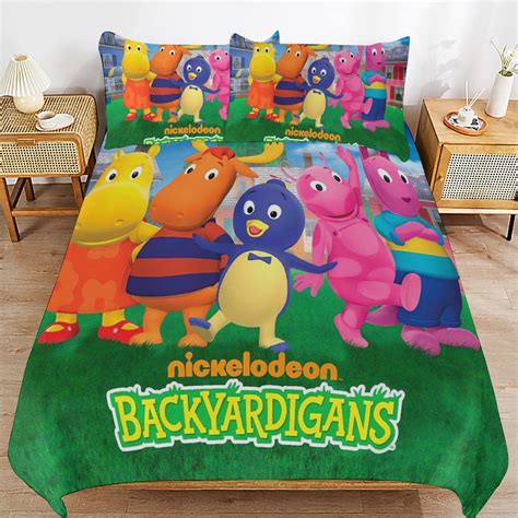 The Backyardigans Bed Duvet Cover Microfiber Bedding Sets 3d Printed