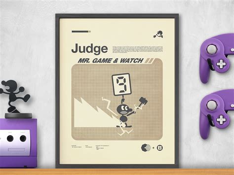 Mr Game And Watch Judge Smash Bros Moveset Series Rsmashbros
