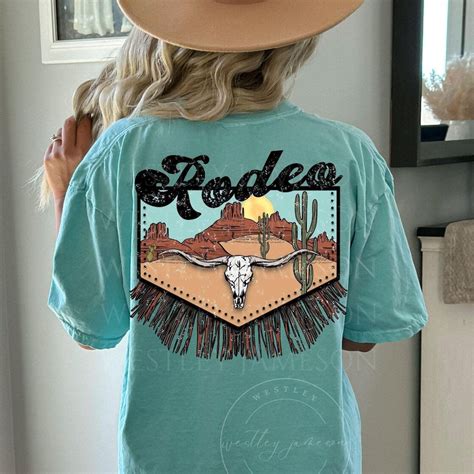 Vintage Rodeo Shirt Vintage Tee Rodeo Tshirt Western Graphic Tee