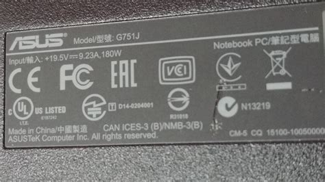 Asus 7265NGW 17 palčni z okvaro