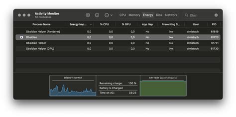 High CPU Load While Idle Help Obsidian Forum