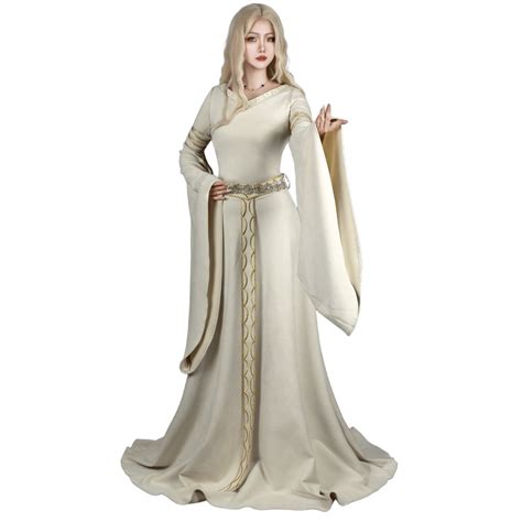 Lotr Two Towers Eowyn Cosplay Costume Movie Halloween Party Outfits