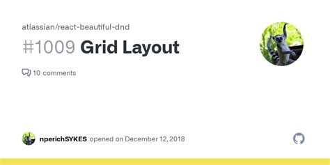 Grid Layout · Issue 1009 · Atlassianreact Beautiful Dnd · Github