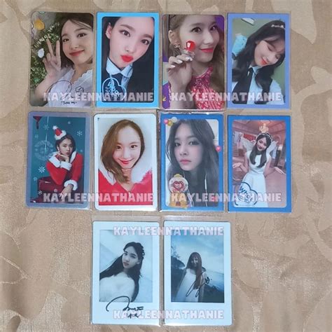 Jual Twice photocard monograph sn tzuyu mina nayeon sana jihyo momo ...