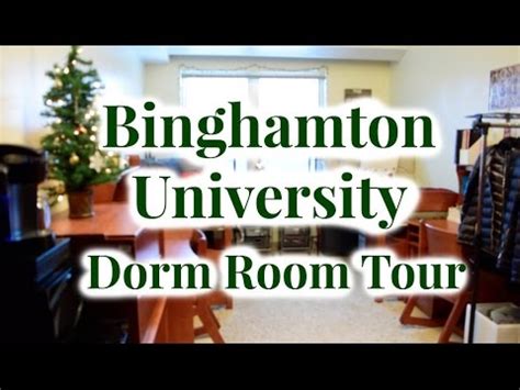 Binghamton University Dorm Room Newing Tour Holiday Edition Youtube
