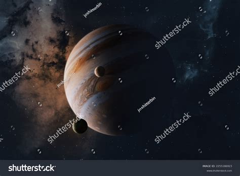 Jupiter Largest Planet Solar System Image Stock Illustration 2255186923