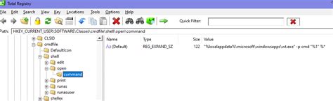 Windows How To Prevent Use Of 83 Names In Hkcr Open Commands