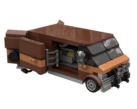 Lego Moc Ant Man Van By Lapinlegomarvel Rebrickable Build With Lego