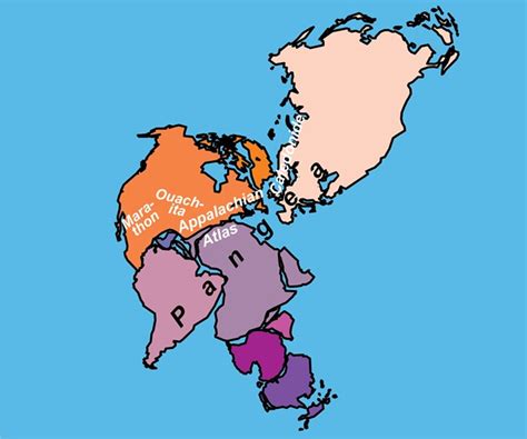 Supercontinent Pangea Fossils And Paleontology U S National Park