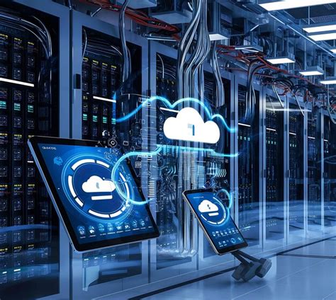 Cloud Systems Technology Premium Ai Generated Image