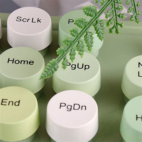 Mofii Sweet Keyboard Combo Mixed Color 2 4g Wireless Keyboard Set Circular Suspension Key For Pc