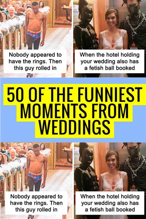 50 Of The Funniest Moments From Weddings That Made Them Even More