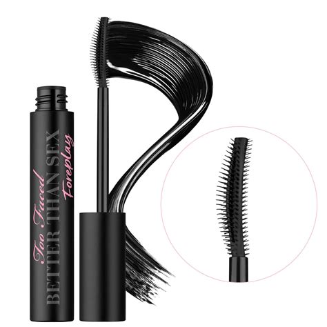 Too Faced Better Than Sex Foreplay Mascara Full Size Khayest