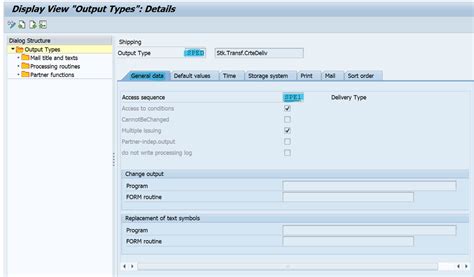 Output Type Sped Trigger Inbound Delivery After Pg Sap Community