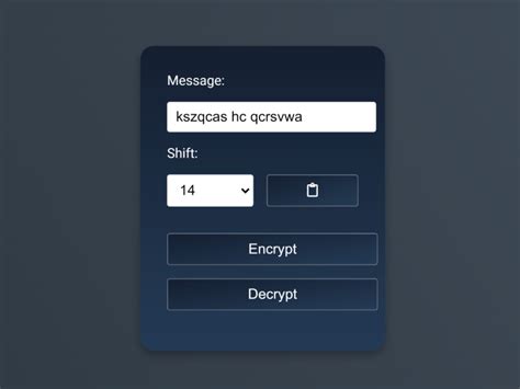 Caesar Cipher Encrypt And Decrypt In JavaScript CodeHim