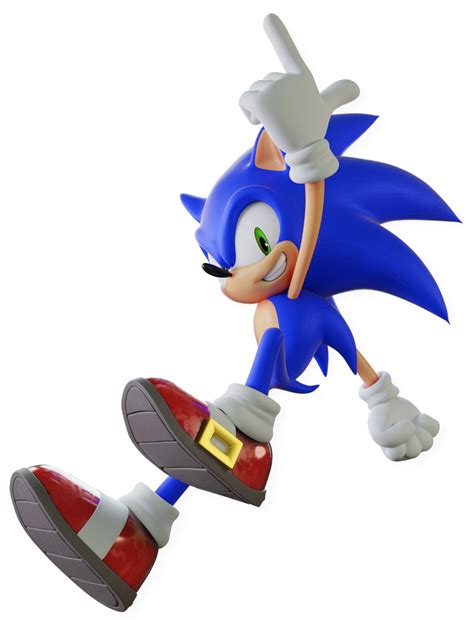 Uekawa Sonic Render By Tbsf By Tbsf Yt On Deviantart