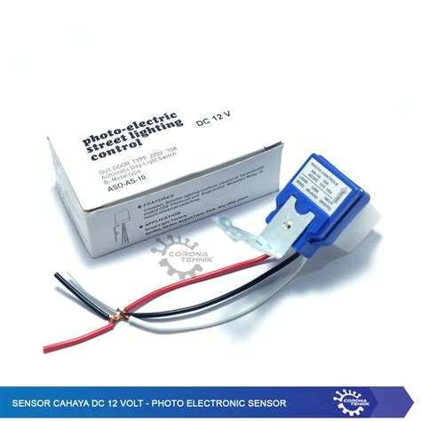 Jual Sensor Cahaya DC 12 Volt Photo Electronic Sensor Shopee Indonesia