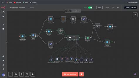 One Of The Workflows Ive Built Recently Is This Ai Personal Assistant Using The N8n Tool Fully