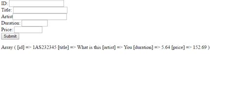 Php What Types To Choose On My Input Form Stack Overflow