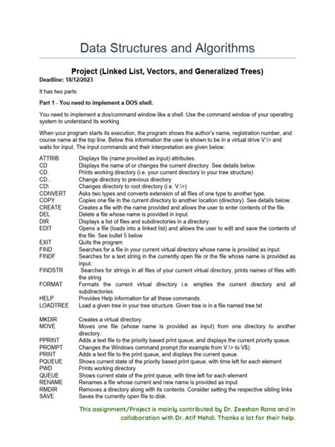 Dos Documentation Pdf