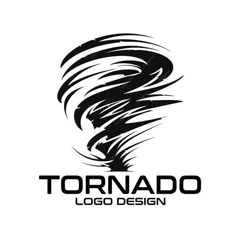 Premium Vector Tornado Vector Logo Design