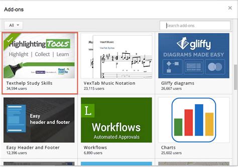 New Google Add Ons For Docs The Spectronics Blog