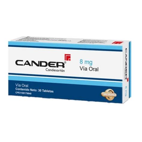 Cander 8 Mg X 30 Tab Farmarebajas