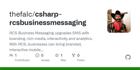 Github Thefalccsharp Rcsbusinessmessaging Rcs Business Messaging