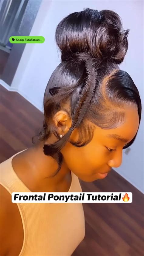 Pin On Sleek Ponytails Buns