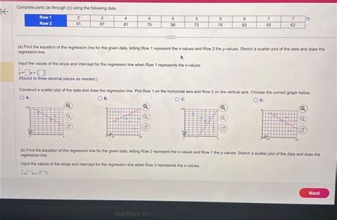 Solved Complete Parts A Through C Using The Following Chegg