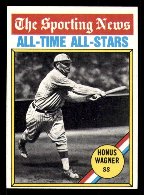 Honus Wagner All Time All Star 344 Prices 1976 Topps Baseball Cards