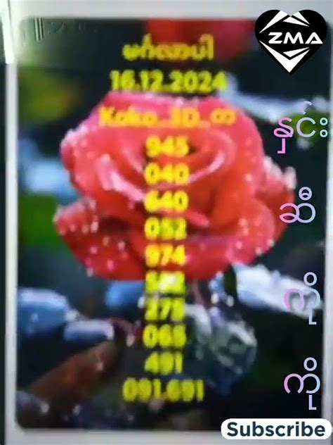 ဆရာနှင်းဆီကိုကို 23ကြိမ်အတွက် ပ ဒု တ သြကွက်များ 16 12 2024 Youtube