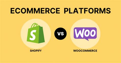 Shopify Vs Woocommerce Choosing The Top Ecommerce Platform