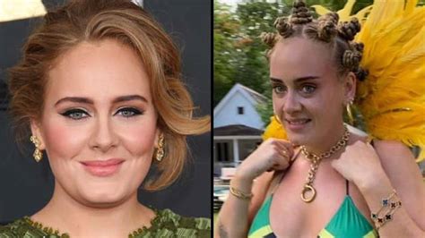 Adele Sparks Memes After Putting Her Hair In Bantu Knots For Carnival