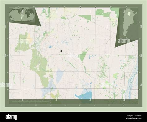 Santiago Del Estero Province Of Argentina Open Street Map Corner Auxiliary Location Maps