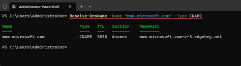 Resolve DNSname PowerShell DNS Lookup Virtualization Howto