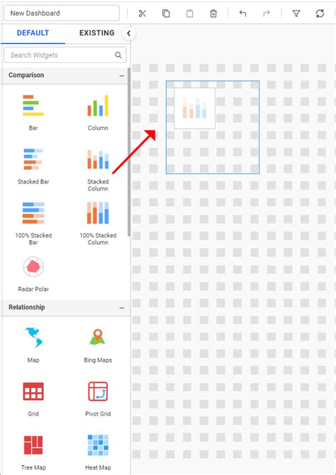 stacked column chart embedded bi bold bi documentation