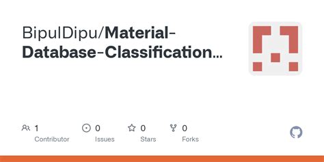 Github Bipuldipumaterial Database Classification Using Cnn Architecture