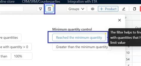Minimum Quantity