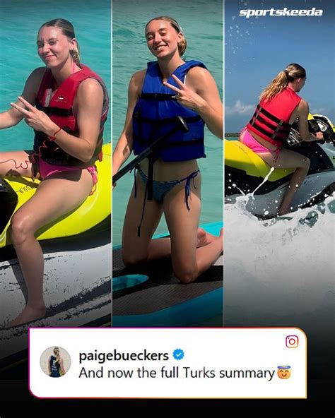 Sportskeeda Sun Sand And Smiles 🌅 Paige Bueckers Is Soaking Up
