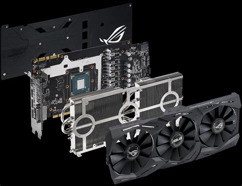 Rog Strix Supersizes The Geforce Gtx 1070 Ti Graphics Card