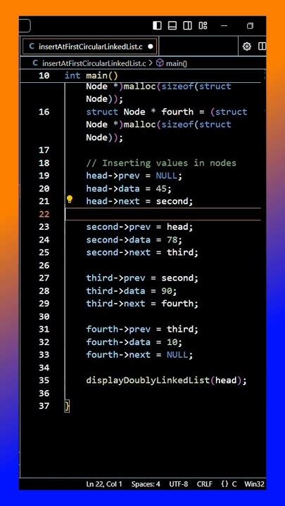 Insertion At First In Doubly Linked List In C ꧁ Traversal On Doubly