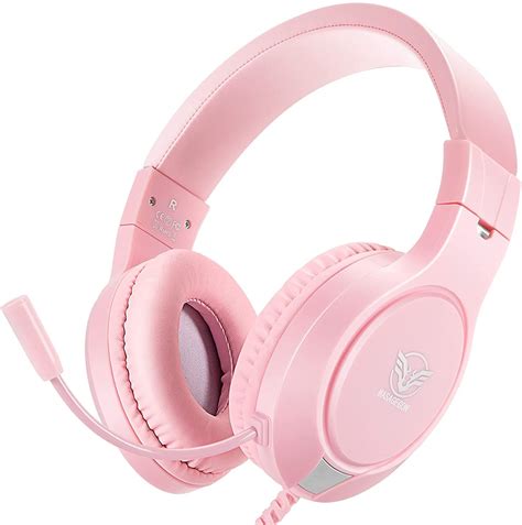 Pink Gaming Headset For Nintendo Switch Xbox One Ps4 Ps5